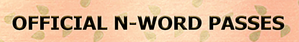 OFFICIAL N-WORD PASS | SolSea