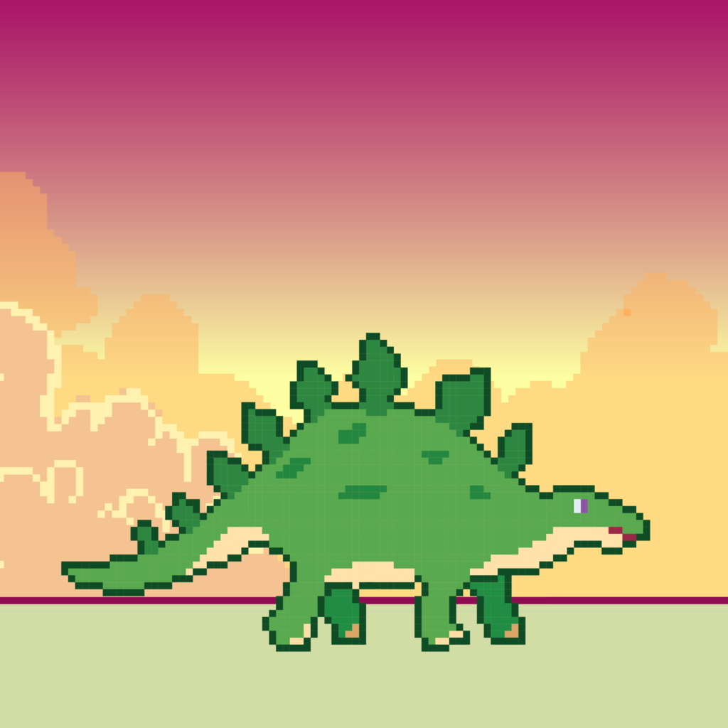 Pop-o-saurus 02 | NFT on SolSea