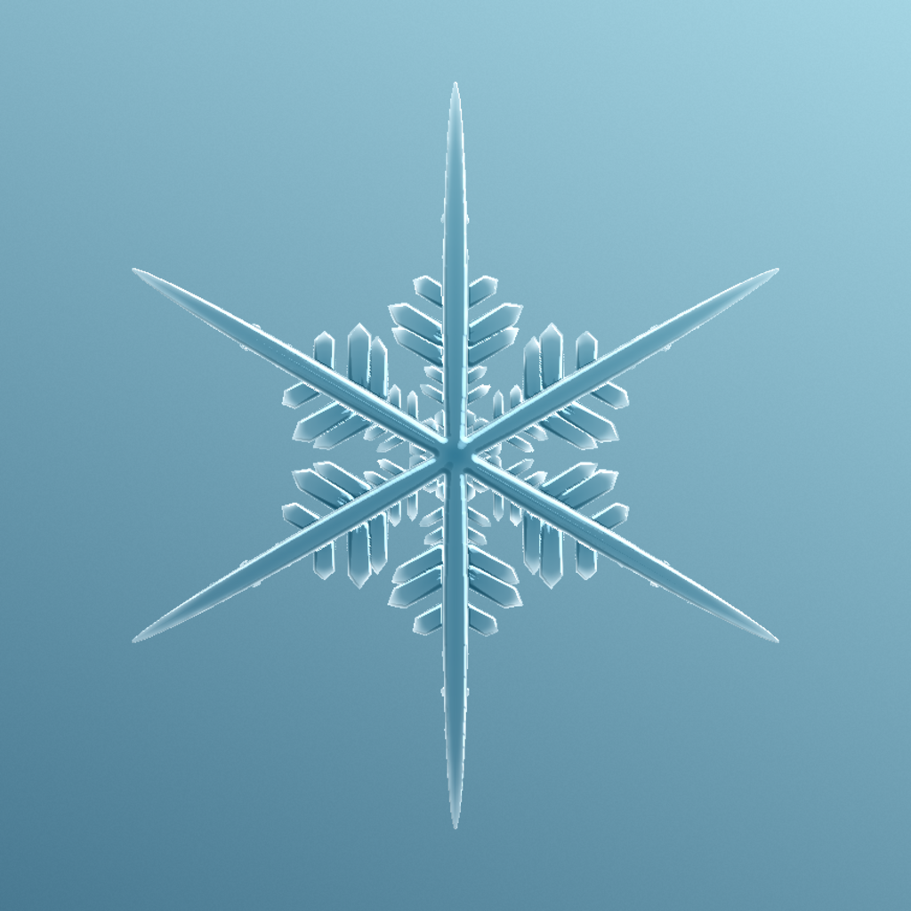 Blue Snowflake #3 | NFT on SolSea