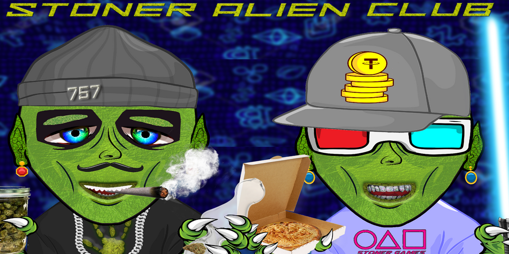 Stoner Alien Club | SolSea