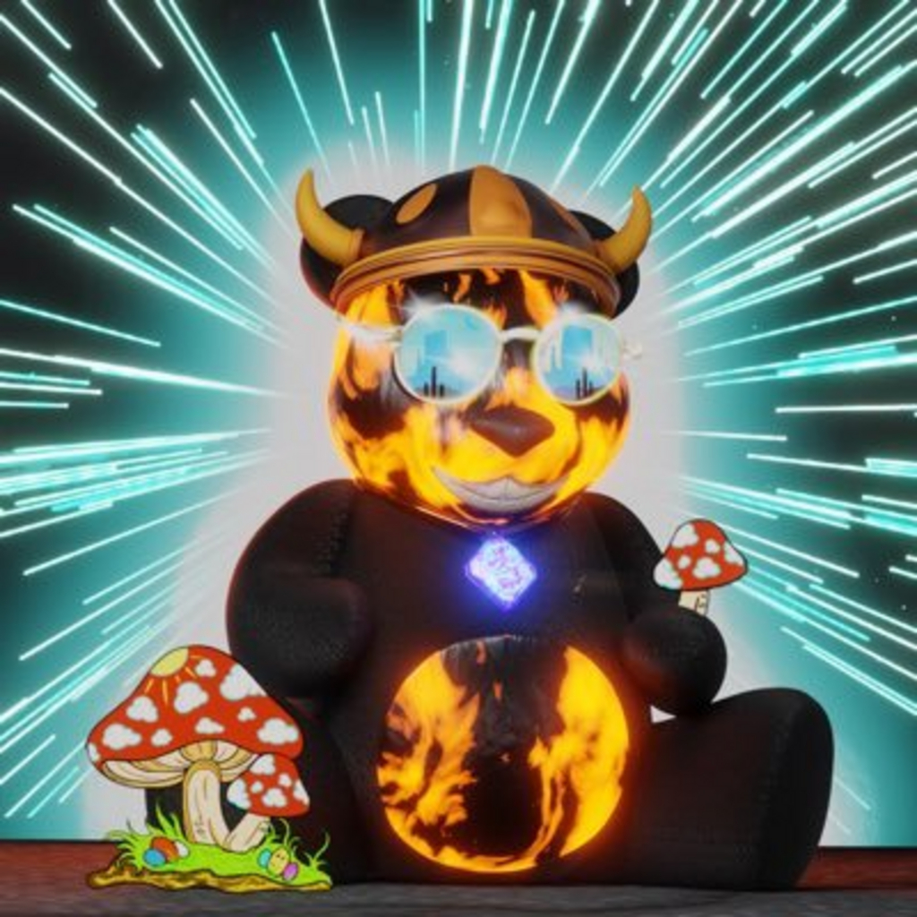 3D Intergalactic Panda #0012 | NFT on SolSea