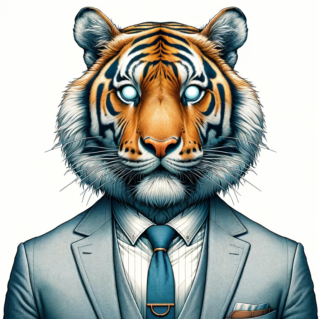 Burbaki Tiger #12 | NFT on SolSea