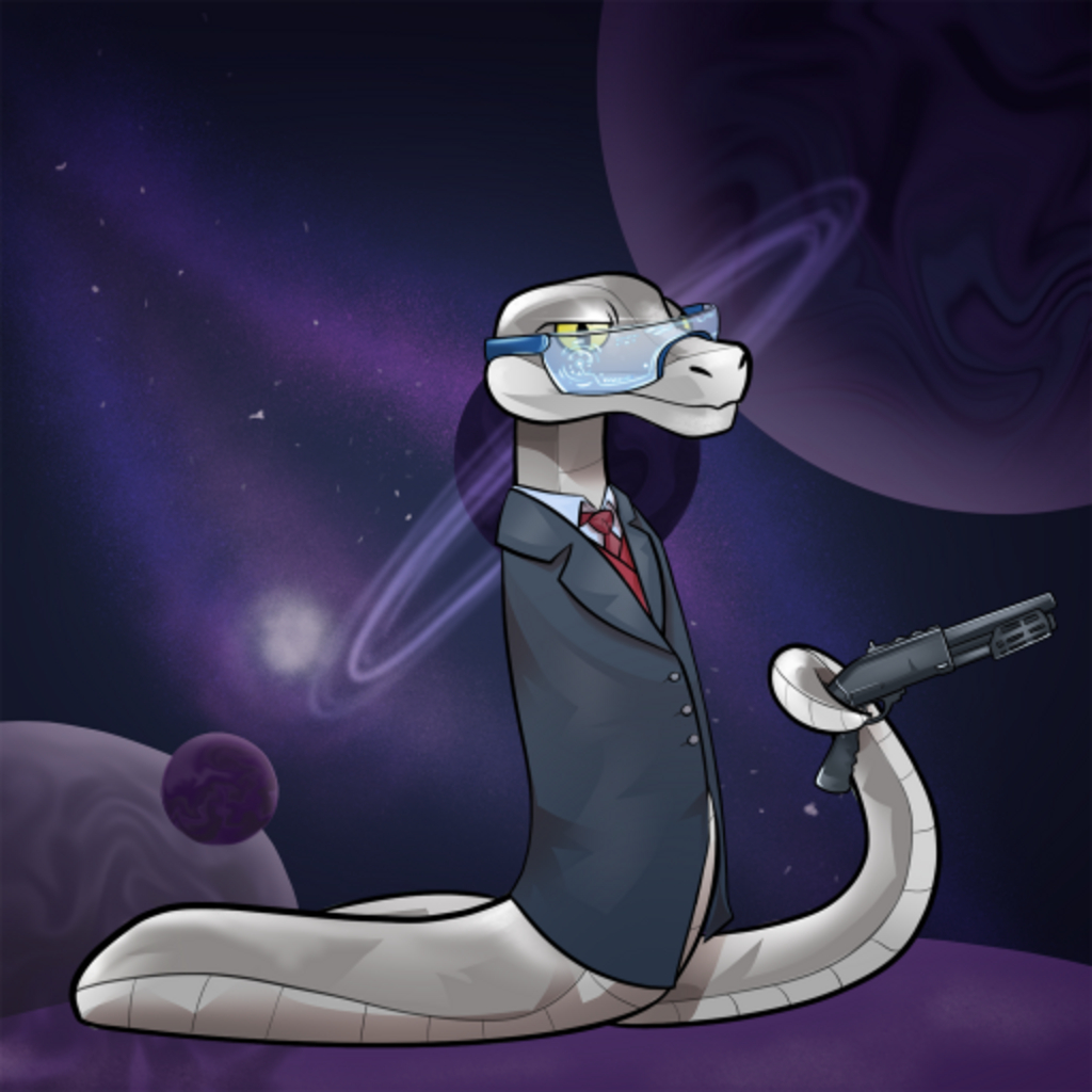 Galactic Snake Society #1709 | NFT on SolSea