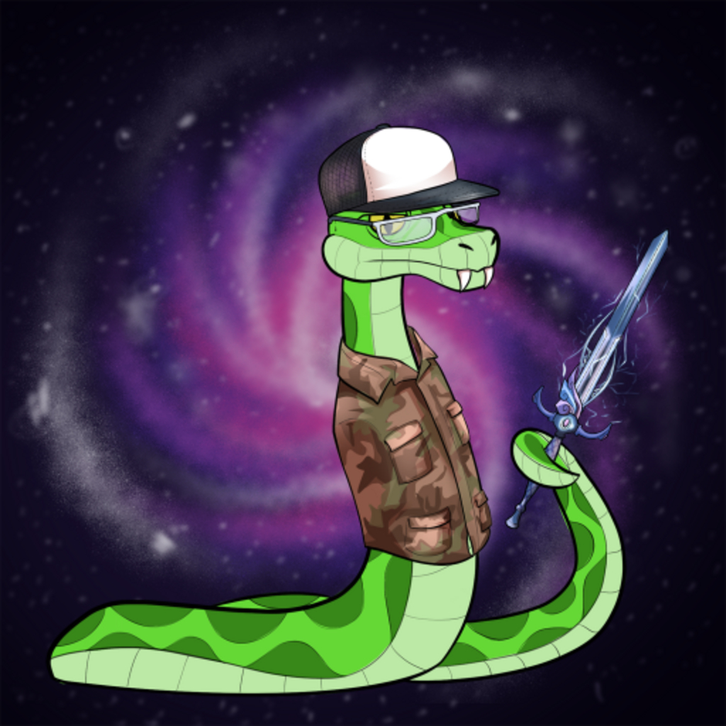 Galactic Snake Society #1544 | NFT on SolSea