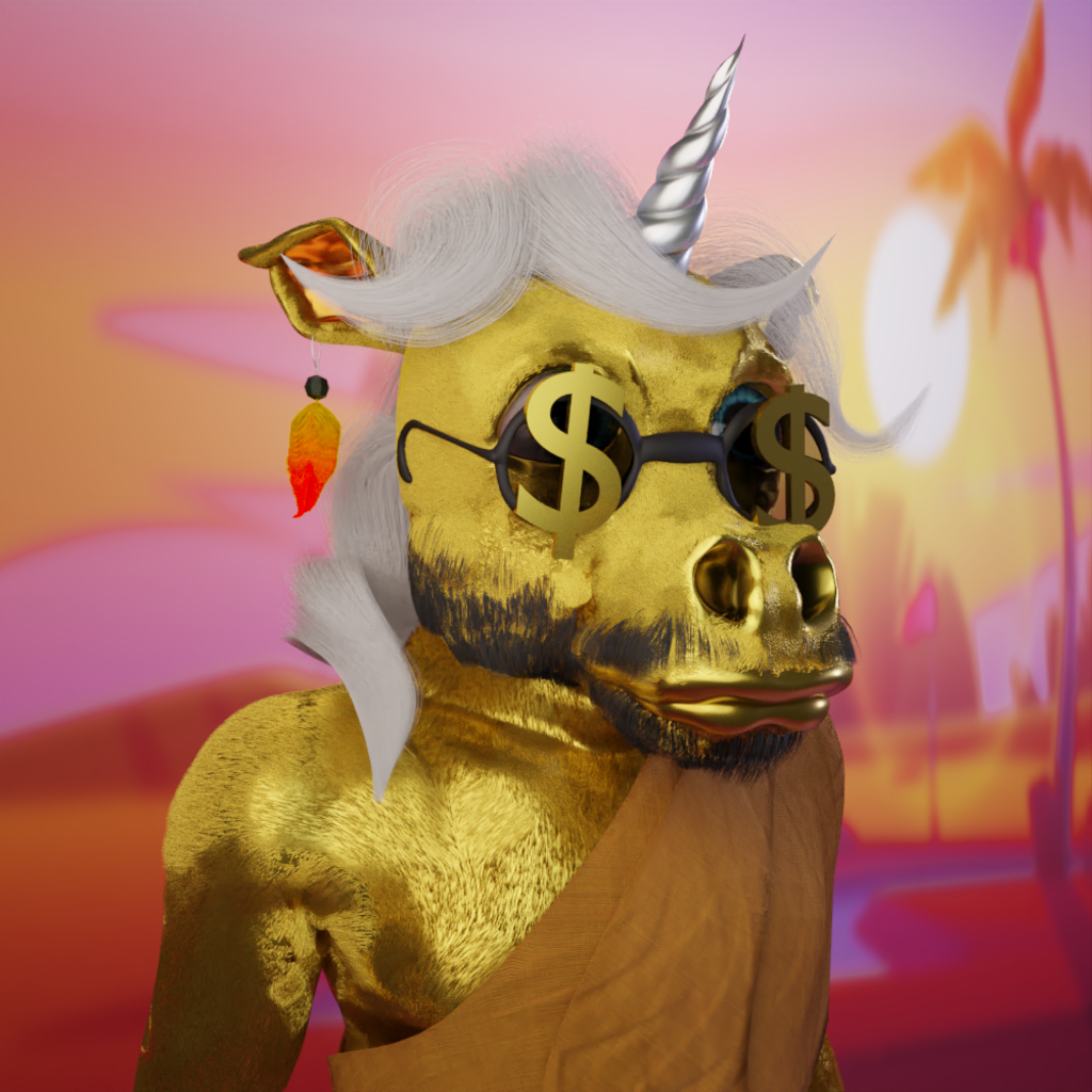 Sol Unicorns 3D #3010 | NFT on SolSea
