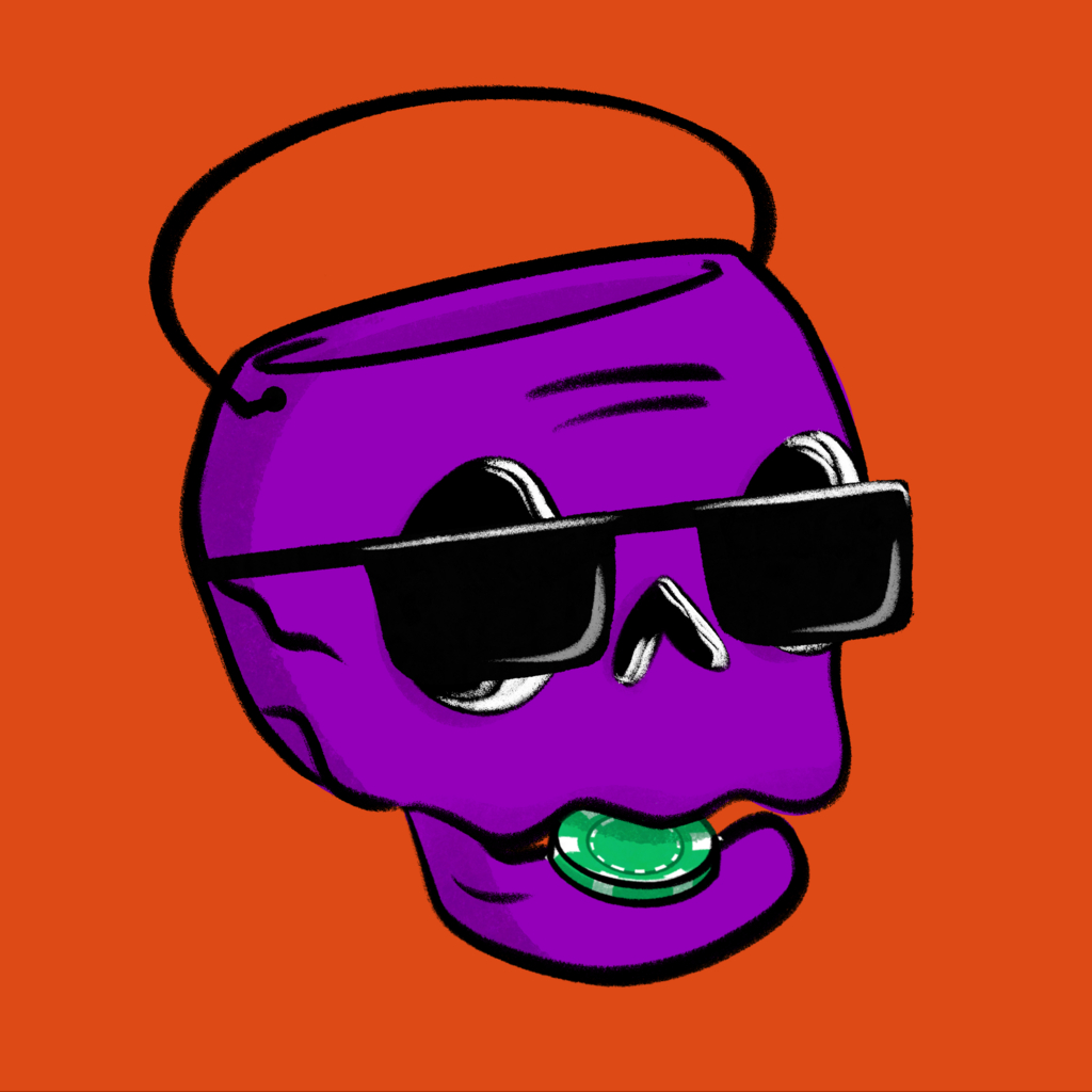 SKULL #170 | NFT on SolSea