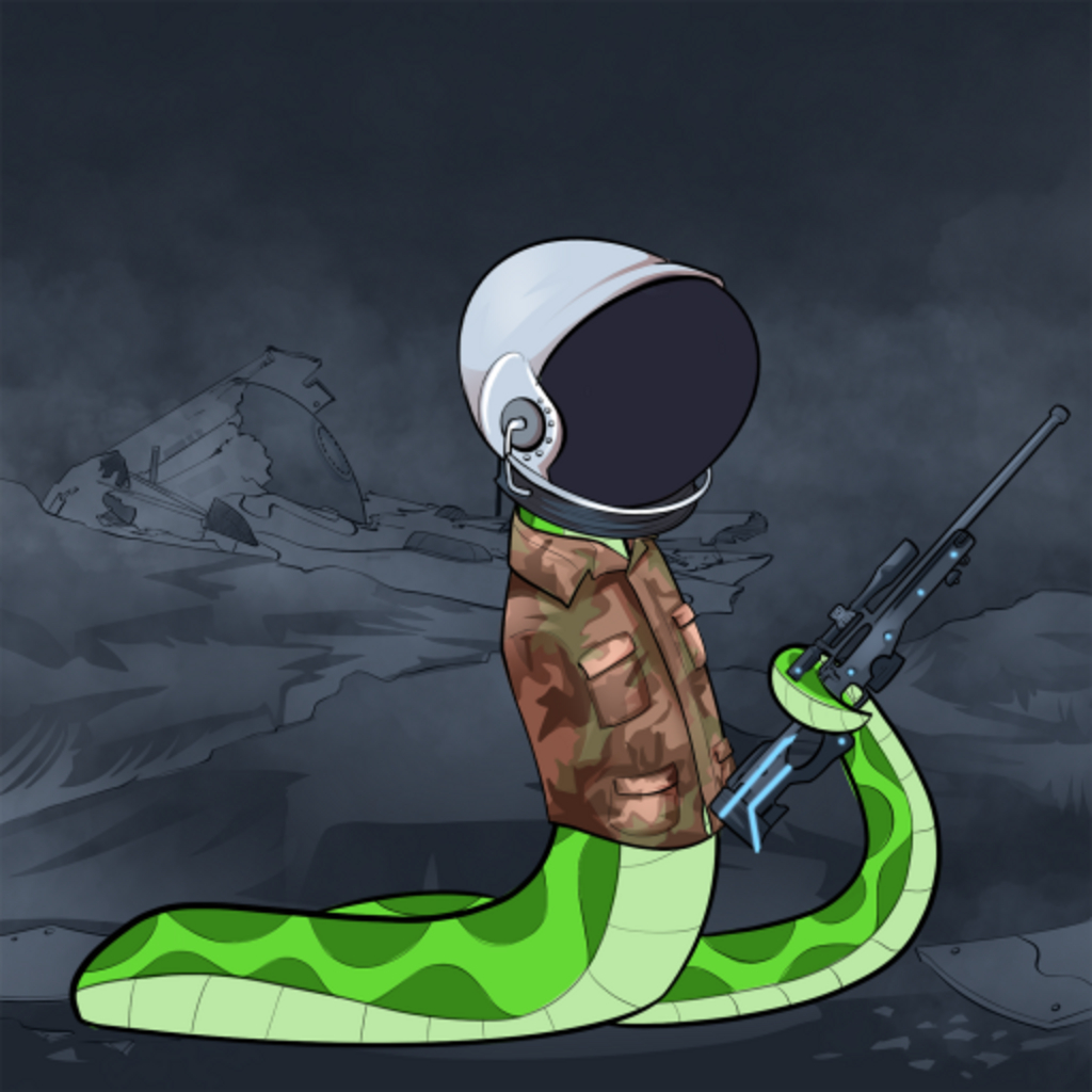 Galactic Snake Society #4501 | NFT on SolSea