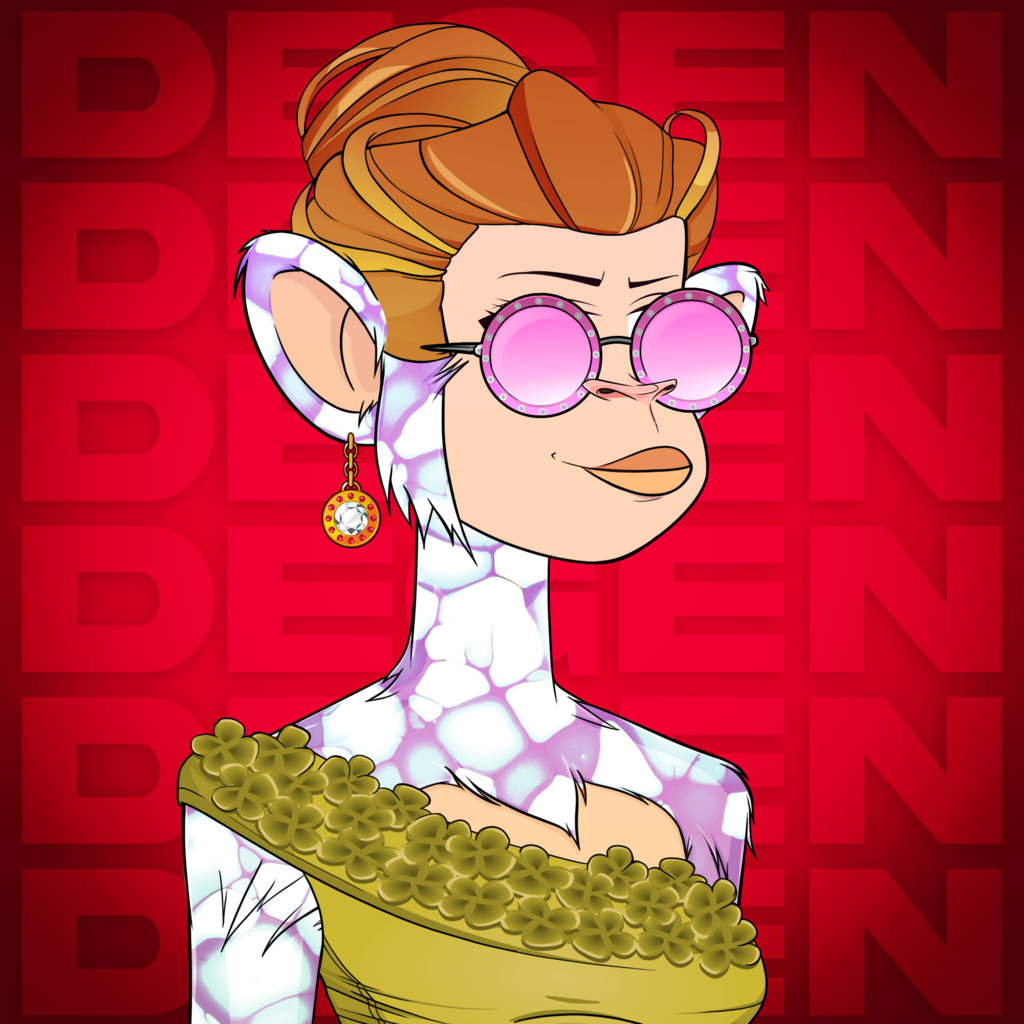 Degen Lady Ape #2697 | NFT on SolSea